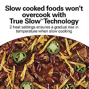 Hamilton Beach 12-in-1 QuikCook Pressure Cooker with True Slow Cook Technology, Rice, Sauté, Egg and More, 8qt., Black and Stainless (34508)