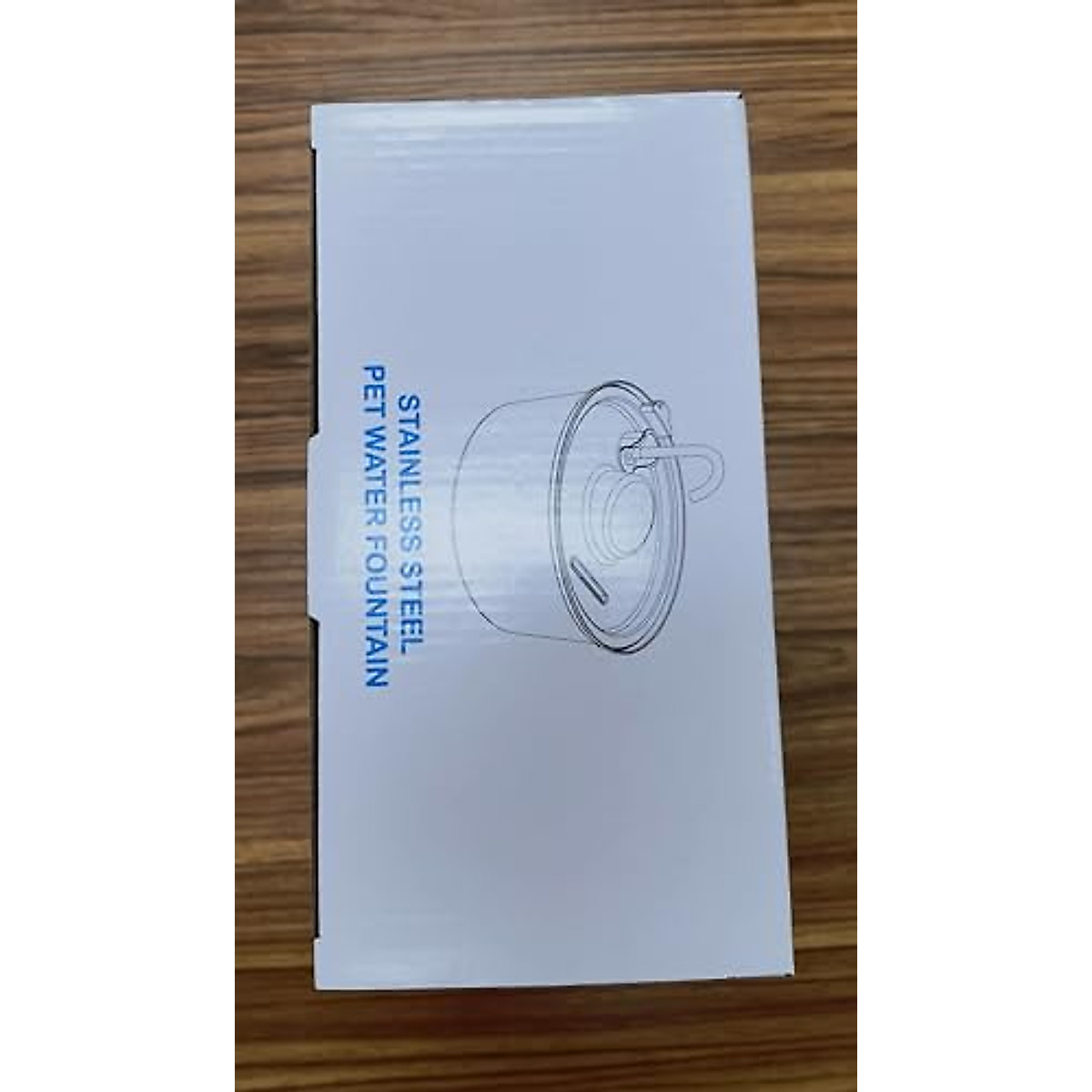 Cat Water Fountain Stainless Steel: Cat Fountain for Drinking Dog Water Bowl Dispenser 108oz/3.2L Automatic Kitty Spout Metal Pet Water Fountain Indoor KOOGMOON