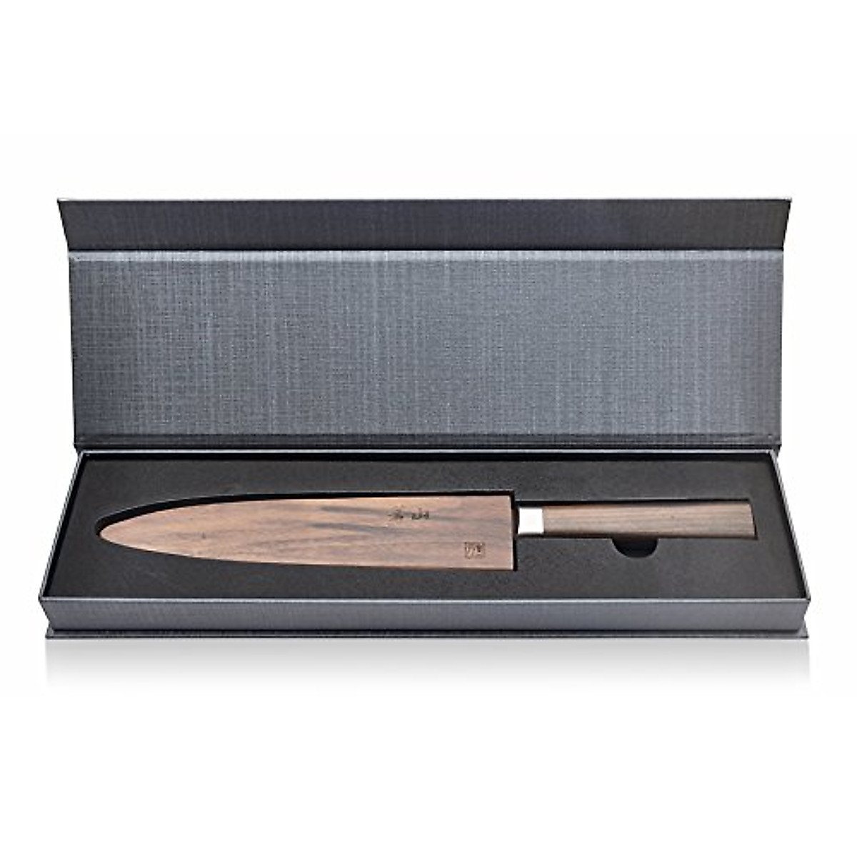 Cangshan J Series 62786 X-7 Steel Sashimi Chef Knife With Walnut Sheath, 10-Inch