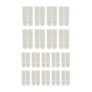 Command Picture Hanging Strips Variety Pack, Damage Free Hanging Picture Hangers, No Tools Wall Hanging Strips for Living Spaces, White, 10 Small Pairs and 8 Medium Pairs(32 Strips)