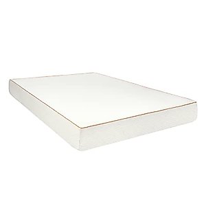 Milliard 8 Inch Memory Foam Firm Mattress with Breathable, Soft and Washable Cover | CertiPUR-US Certified | Bed-in-a-Box | Pressure Relieving, Full
