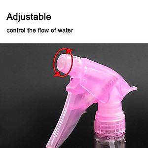 Olycism Avenoir Mister Spray Bottle, 250ml Adjustable Spray Storage Container for Hair, Plant and Home Cleaning, Pink