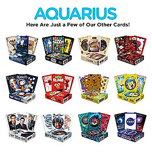 AQUARIUS The Office Michael Quotes Playing Cards - Michael Themed Deck of Cards for Your Favorite Card Games - Officially Licensed The Office Merchandise & Collectibles
