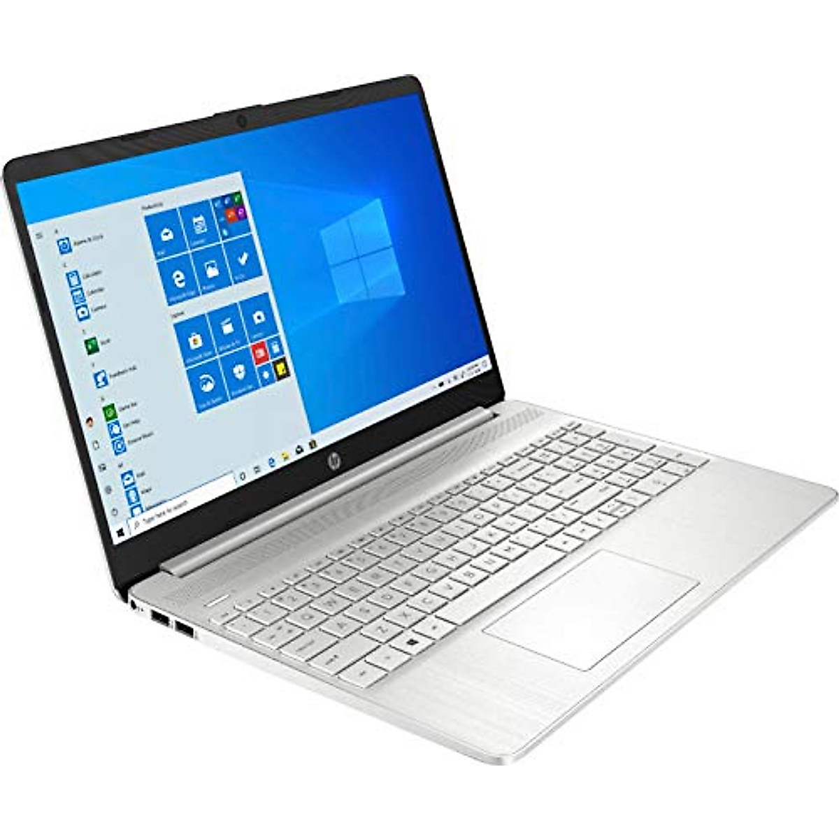 HP 15 Laptop Computer I 15.6" HD Touchscreen Display I 10th Gen Intel Quad-Core i5-1035G1 (>i7-8550U) I 8GB DDR4 512GB SSD I Webcam HDMI Win 10 + 16GB Micro SD Card