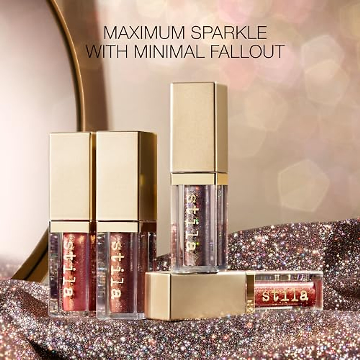 stila Glitter & Glow Liquid Eye Shadow, Dolish, Original,0.15 Fl Oz (Pack of 1)