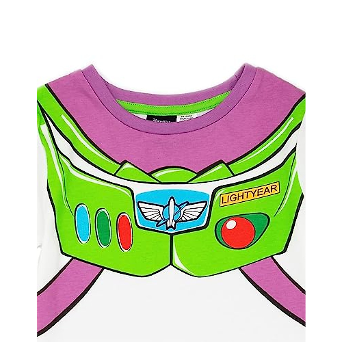 Disney Toy Story Buzz Lightyear Boys Pyjama Set | Kids Buzz Lightyear Costume PJs | Galactic Hero Design T-Shirt and Shorts Green