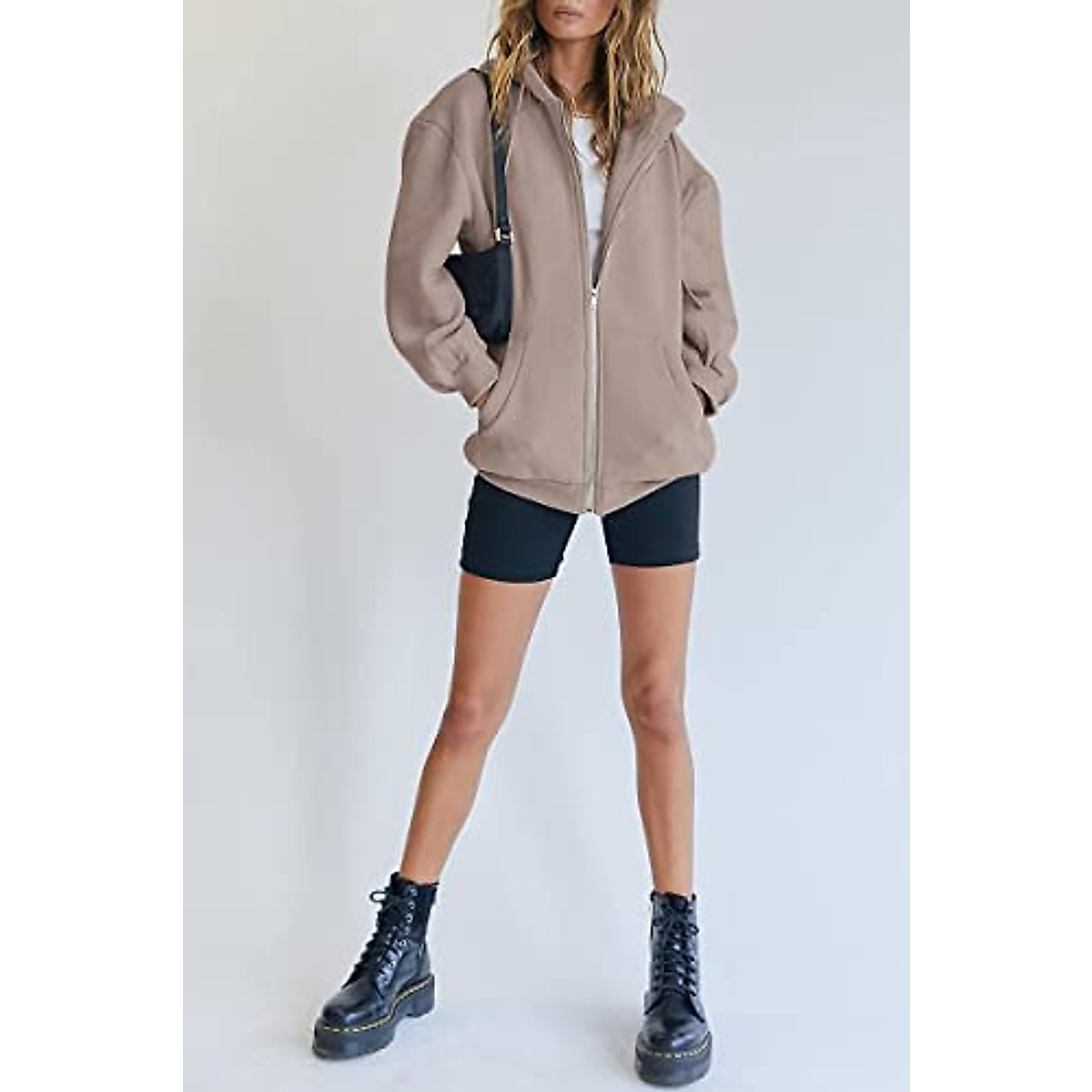 AUTOMET Womens Zip Up Hoodies Long Sleeve Fall Oversized Sweatshirts Fleece Y2K Jacket with Pockets 2024 Fashion Clothes