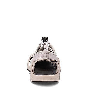 KEEN Women's Drift Creek H2 Closed Toe Water Sandals, Vapor/Porcelain, 8