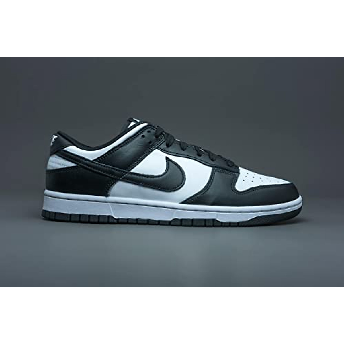 Nike Dunk Low Retro Men's Basketball Shoes, White Black White, 11 US