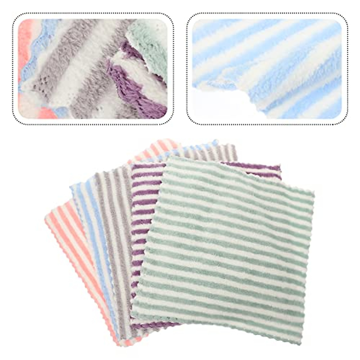 Ipetboom 5Pcs Guinea Pig Cage Liner Small Animal Washable Absorbent Pee Pads Waterproof Pet Bedding Mat for Bunny Rabbit Hedgehog