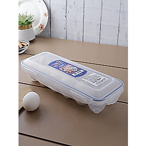 LocknLock Easy Essentials Specialty Dozen Egg Storage Container, 12-Cup