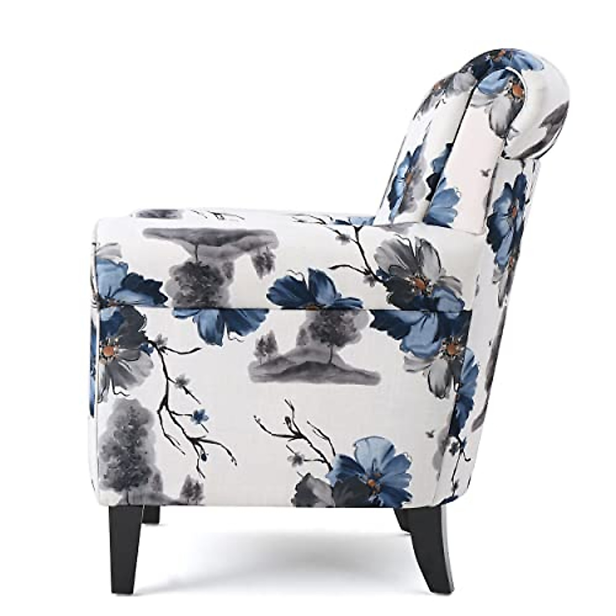 Christopher Knight Home Roseville Fabric Club Chair, Floral Print