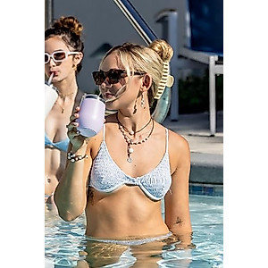 Sip+Sea Antiqua 12 oz Stainless Steel Ceramic Lined Wine Tumbler with Lid | Stemless | Double Wall Vacuum Insulated