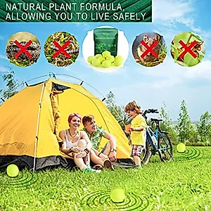 runhaze 10 Pack Snake Away Repellent for Yard Powerful Be Gone Pet and Children Safe Ball for Outdoors Defence Lawn Garden Camping Fishing Home Indoors Control
