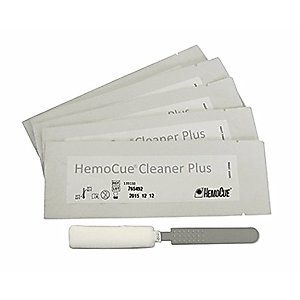 HemoCue 139130 Cleaners Plus WBC (Pack of 5)