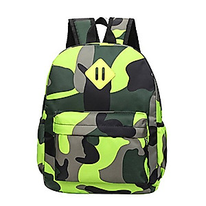 Camo Prints Preschool Kindergarten Backpack Rucksack Camouflage Toddler Kids Bookbag Daycare Bag