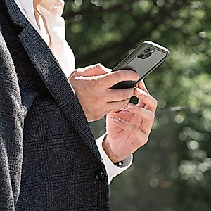 RhinoShield Bumper Case Compatible with [iPhone 11 Pro] | CrashGuard NX - Shock Absorbent Slim Design Protective Cover 3.5M / 11ft Drop Protection - Black