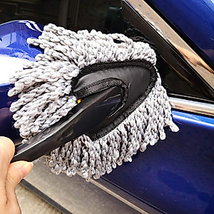 IPELY 2 Pack Super Soft Microfiber Car Dash Duster Brush for Car Cleaning Home Kitchen Computer Cleaning Brush Dusting Tool