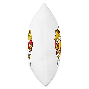 Family Crest and Coat of Arms clothes and gifts Tolosa Coat of Arms-Family Crest Throw Pillow, 16x16, Multicolor