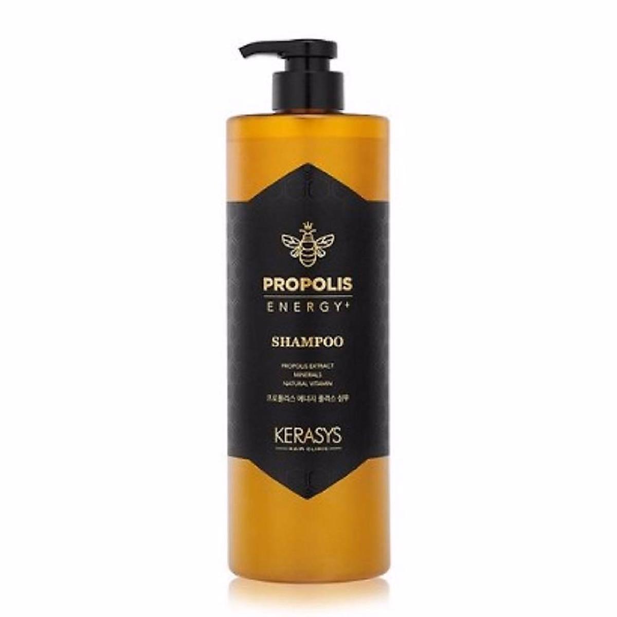 Kerasys Hair Clinic Propolis Shine & Healthy Hair Care Shampoo Propous Extract Minarals Natural Vitamin 1000ml / 35.3 Fl oz