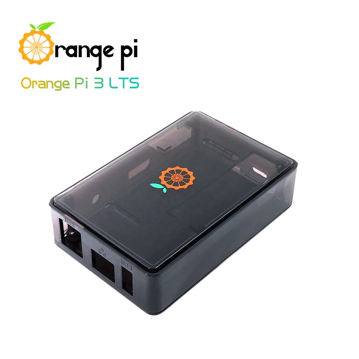 Orange Pi 3 LTS ABS Black Protective Case, Only Compatible with Orange Pi 3 LTS Single Board Computer
