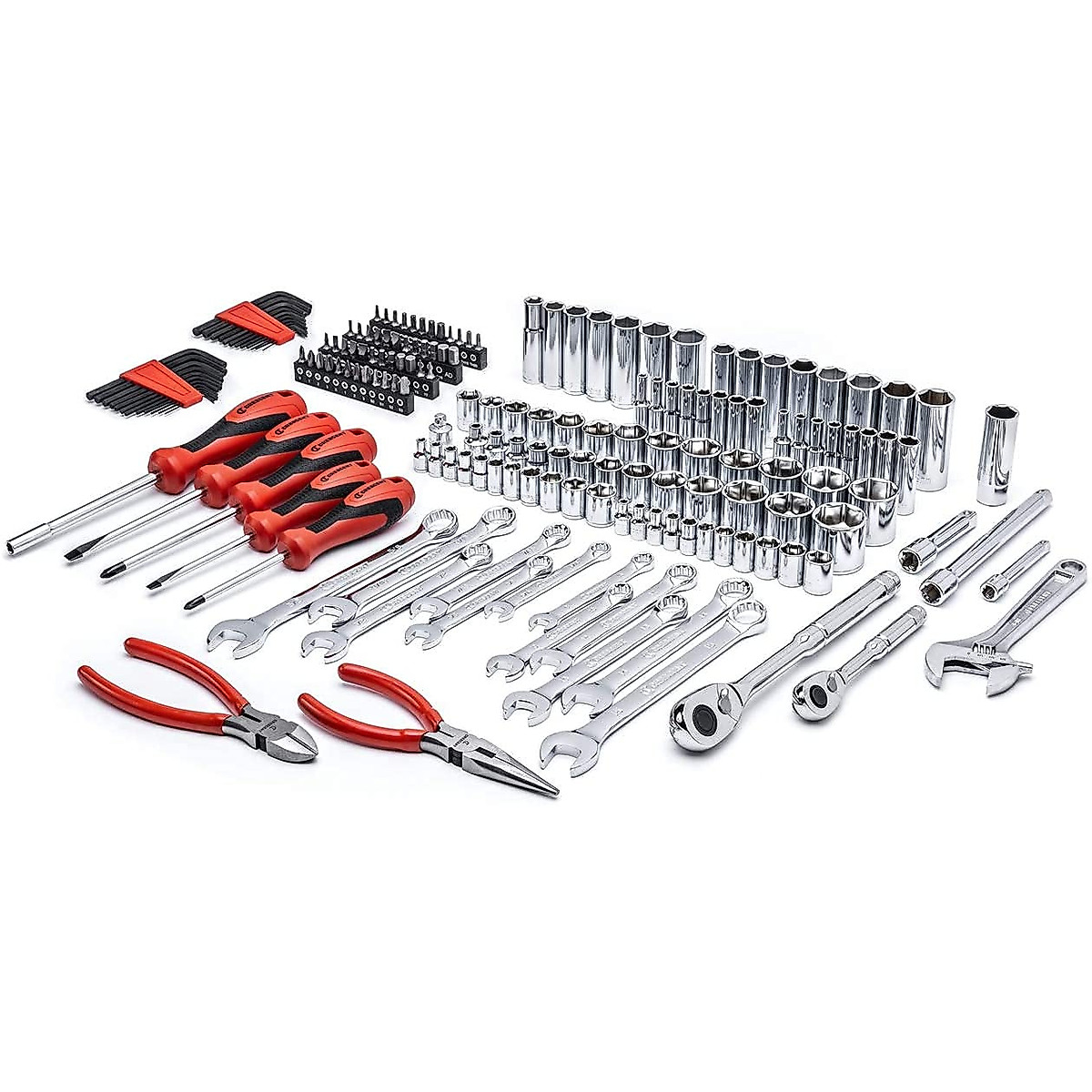 Crescent 180 Piece Professional Tool Set in Tool Storage Case - CTK180