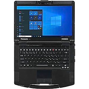 Panasonic Toughbook FZ-55 14” HD LED Laptop Computer – 11th Gen Intel Core i5-1145G7 Quad-Core up to 4.40 GHz Processor, 64GB DDR4 RAM, 4TB PCIe NVMe SSD, Intel Iris Xe Graphics, Windows 10 Pro