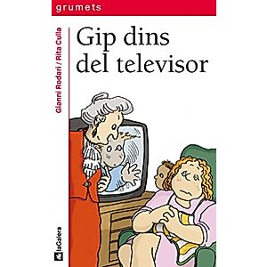 En Gip dins el televisor