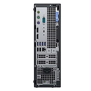 DELL Optiplex 7060 SFF Computer | Intel 8th Gen i5-8500 | 16GB Ram 256GB NVMe M.2 SSD | Windows 11 Pro | Wireless Keyboard & Mouse (Renewed)