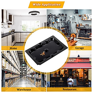 Qualirey 36 Pack Mouse and Insect Glue Traps, Strong Sticky Mice Traps Indoor for Home, Pre Scented Rodent Traps with Non Toxic Glue for House Garage, Ready to Use, Safe to Children and Pets (Black)