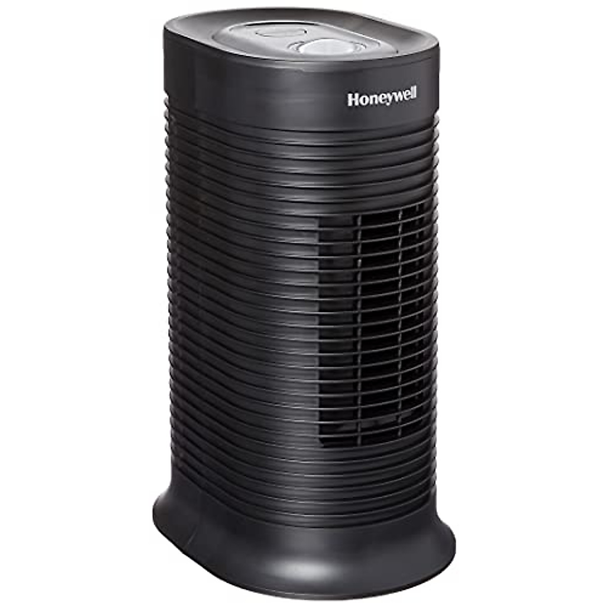 Honeywell AllergenPlus HEPA Tower Air Purifier, Airborne Allergen Reducer for Small Rooms (75 sq ft), Black - Wildlfire/Smoke, Pollen, Pet Dander, and Dust Air Purifier, HPA060