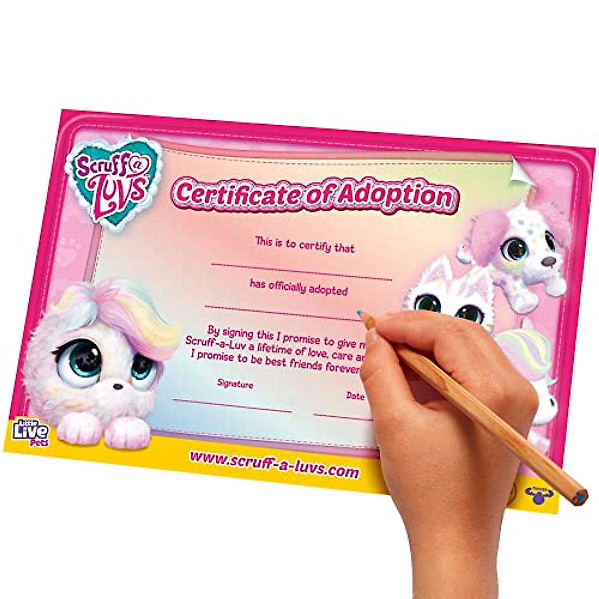 Little Live Pets| Scruff-a-Luvs Mystery Animal Reveal. Wash, Groom and Rescue A Cute Pastel Rainbow Colored Plush Pet.