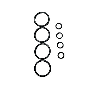 Omnipure Q5605, (2) Q5633, and Membrane Replacement Sediment Carbon Filter Cartridge Set w/ 50 GPD Membrane for Purotwist 4000 plus Small and Large Head O-Rings by IPW Industries Inc.