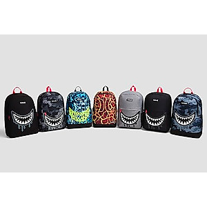 Hurley Unisex-Adults One and Only Backpack, Green Camo Shark, Large