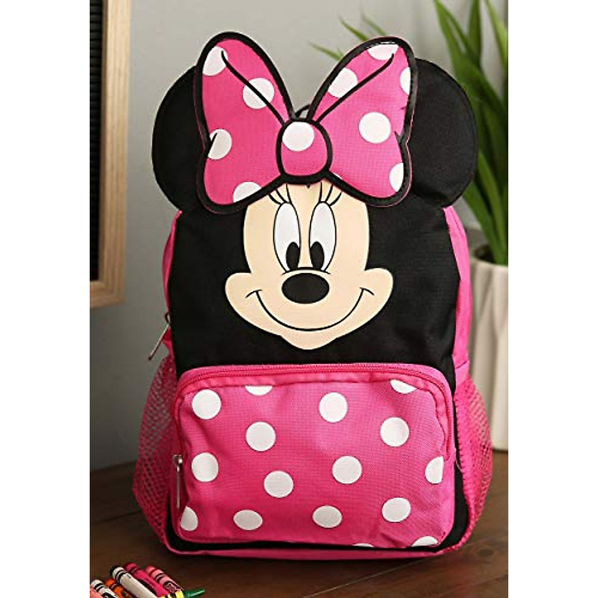 Minnie Mouse Big Face Little Girl 10" Backpack