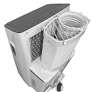 Whynter ARC-1030WN 12,000 BTU (10,000 BTU SACC) NEX Inverter Dual Hose Cooling SMART Portable Air Conditioner, Dehumidifier, and Fan with Wi-Fi, up to 500 sq ft in White