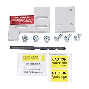 Generator Interlock Kit for GE Panels 150/200 Amp, Easy Installation, Aluminum Alloy, Safe Power Generation with 1-1/4 Inch Spacing