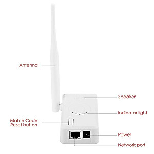 Tonton WiFi Range Extender for Wireless Security Camera System, NVR and IP Camera(Power Supply Included)