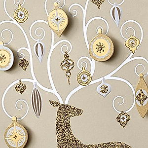 Hallmark Boxed Handmade Christmas Cards Assortment (Set of 24 Special Holiday Greeting Cards and Envelopes) (1XPX5156)