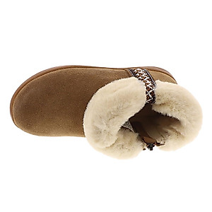 UGG Unisex-Child Dreamee Bootie Boot, Chestnut, 10 Little Kid