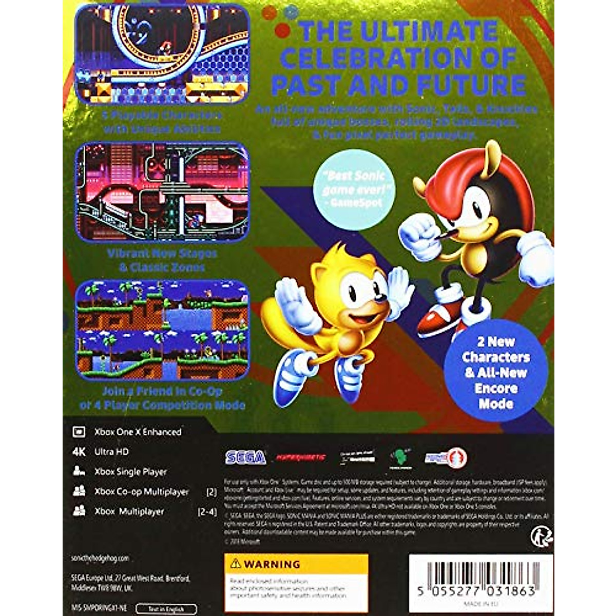 Sonic Mania Plus (Xbox One)