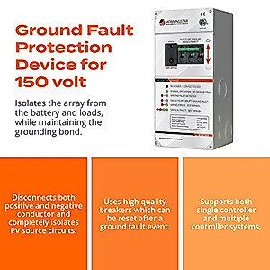 Morningstar - Tristar Ground Fault Protection Device for Tristar MPPT Controllers (GFPD-150V)
