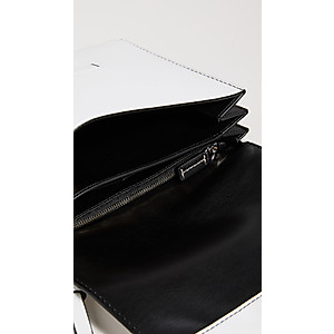 Proenza Schouler White Label Women's Accordion Flap Bag, Optic White, One Size