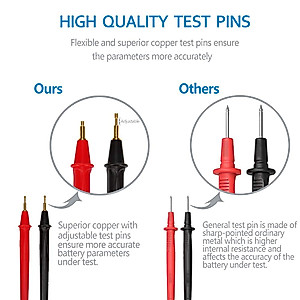 Dlyfull B3 Universal Battery Tester and B2 Battery Tester, 3x AAA batteries Included