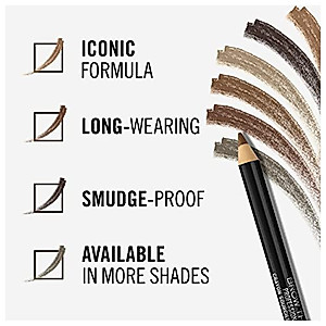 Rimmel Professional Eyebrow, Black Brown, 0.05 Ounce (Pack of 1)