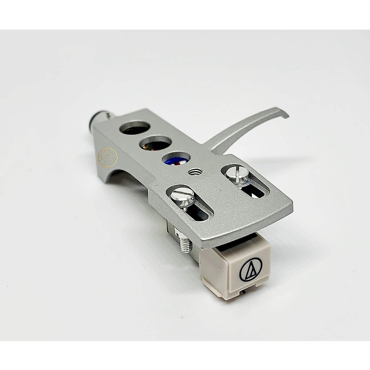 Silver Headshell, mount, AT3600 cartridge and Conical stylus, needle for Technics SL Q2, SL Q202, SL Q2K, SL Q3, SL Q303, SL Q33, SL Q33K, SL Q3K, SL H302
