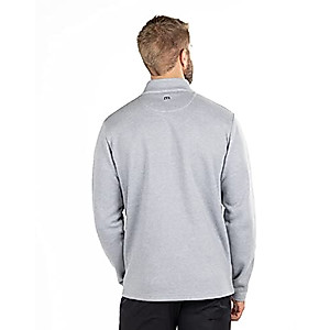 TravisMathew Men's Koozie 2.0 Jacket, Light Grey, Small