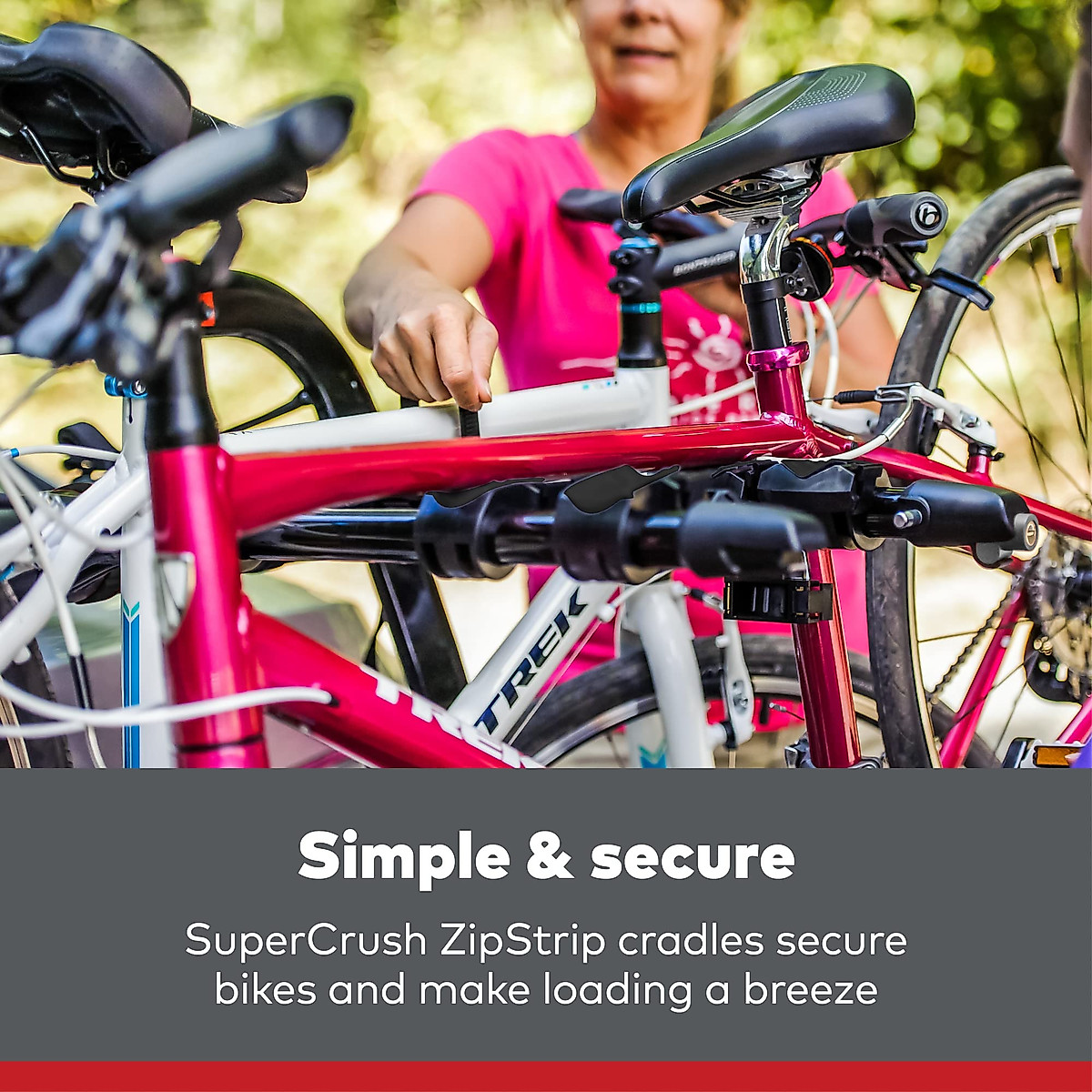 Yakima FullBack 3 Premium Trunk Bike Rack, Holds 3 Bikes, Tool-Free Installation, SuperCush ZipStrips, Foldable Arms, SKS Locks, Bottle Opener