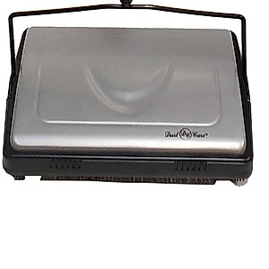 Dust Care DC 12985 11" Cleaning Path Commercial Grade Carpet Sweeper – Non-Electric, Triple-Brush System, Clean Out Comb on Board – Ideal for Efficient Cleaning of Carpets and Floors