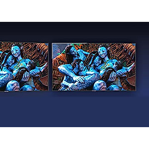 GTUOXIES 100 Inch LED & LCD TV, TS100TV, Huge Screen, 100" Television & Video 4K TVs, 16:9, WiFi, HDMI, USB, for Retail/Home Viewing